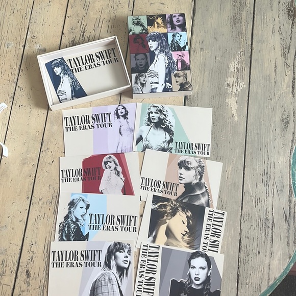 Taylor Swift | Art | Taylor Swift The Eras Tour Vip Box Postcard Set ...